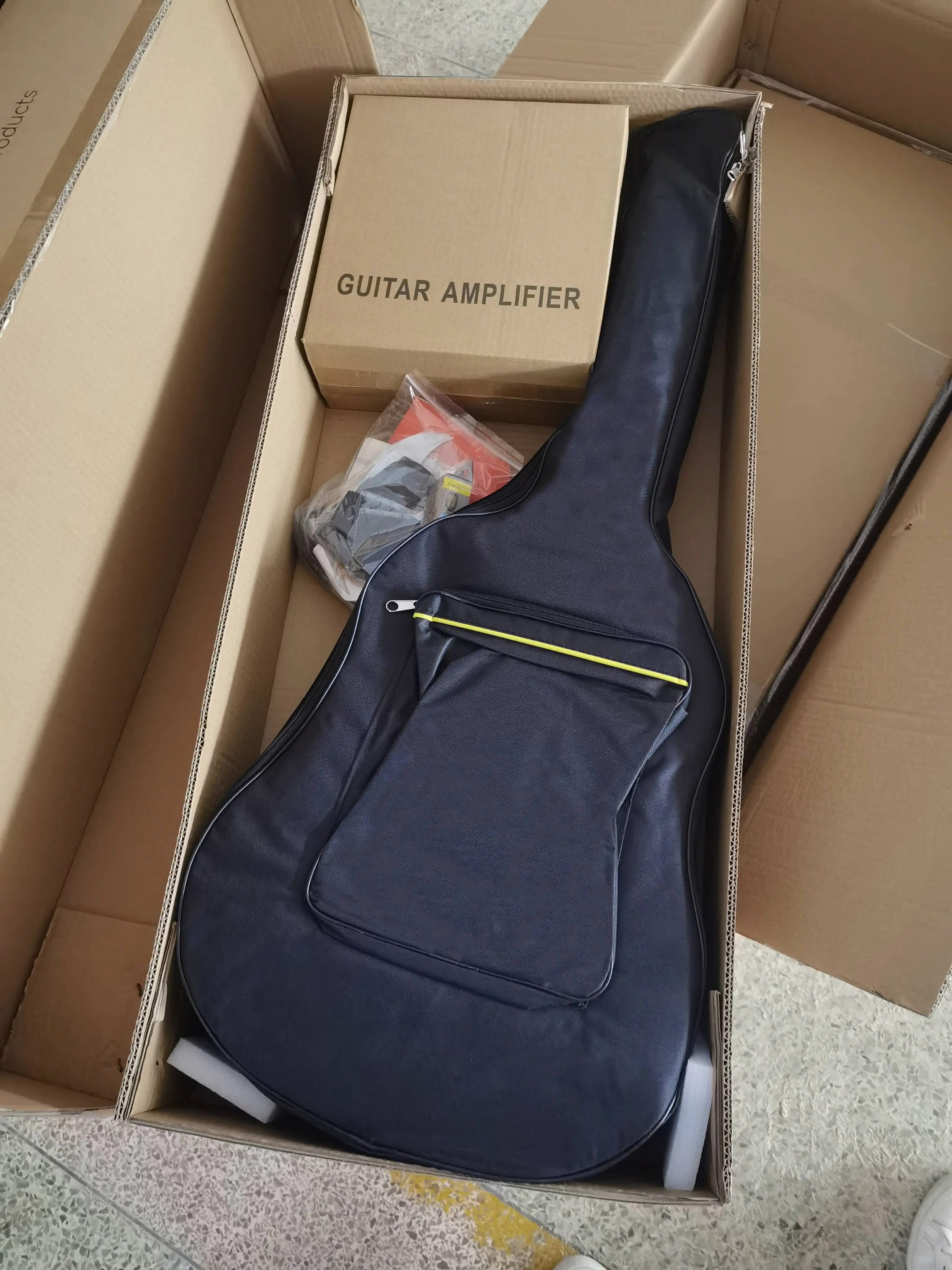 ALL in ONE ACOUSTIC-ELECTRIC GUITAR KIT - Hanflag LL40MC/LL41DC