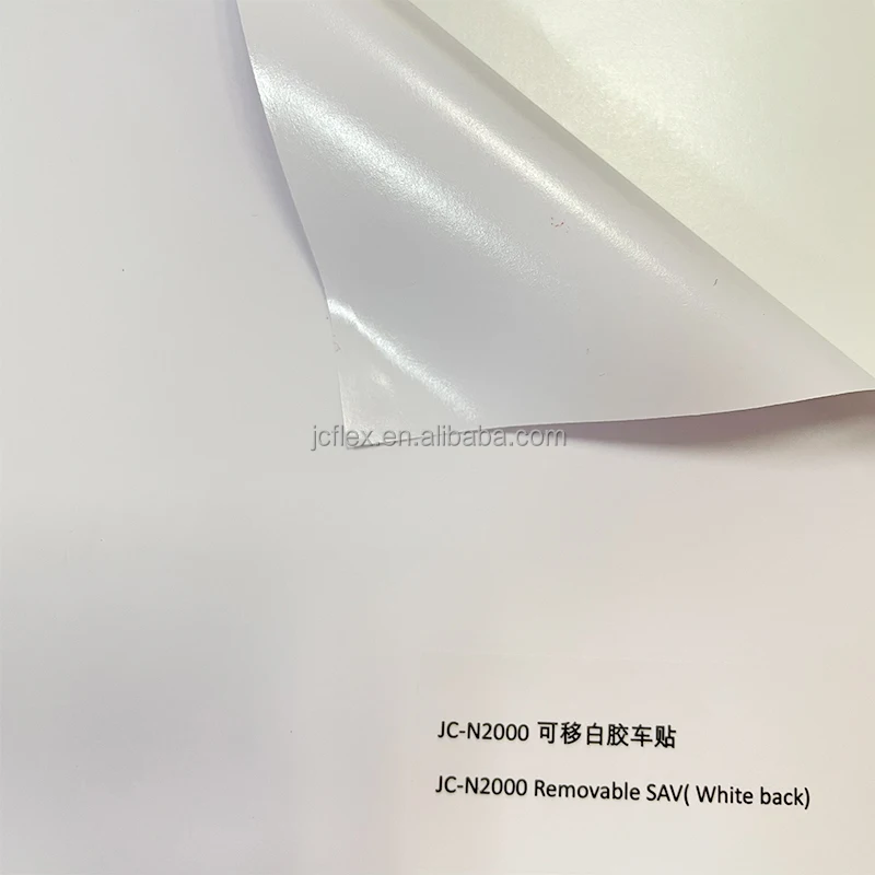 140gsm Printable Self Adhesive White Back Car Wrap Vinyl Sticker Roll ...