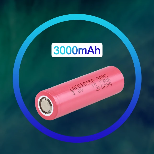 平顶漏极30hq Inr 18650 3000毫安时3.7伏3.6伏无保护锂离子电池 - Buy 圆柱形锂电池18650 3.7vicr 7.4v 3.7瓦可充电锂离子电池单元组用于电动自行车 ...