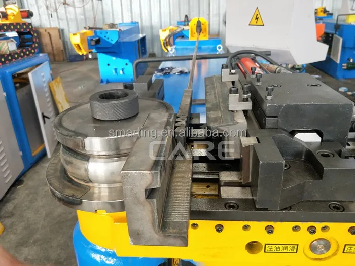 DW50NC Manual Hydraulic Mandrel Square Tube Bending Machine