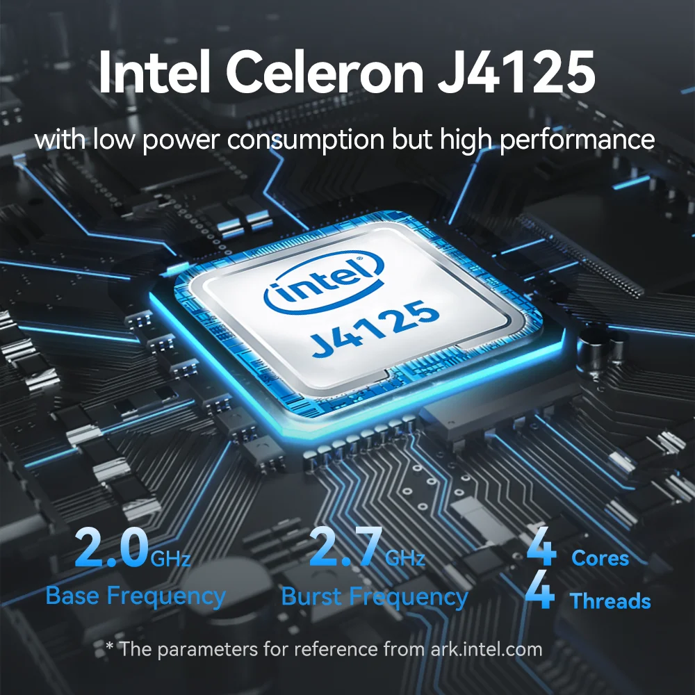 SOHO Home Office Enterprise Quad Core J4125 4LAN 2.5G