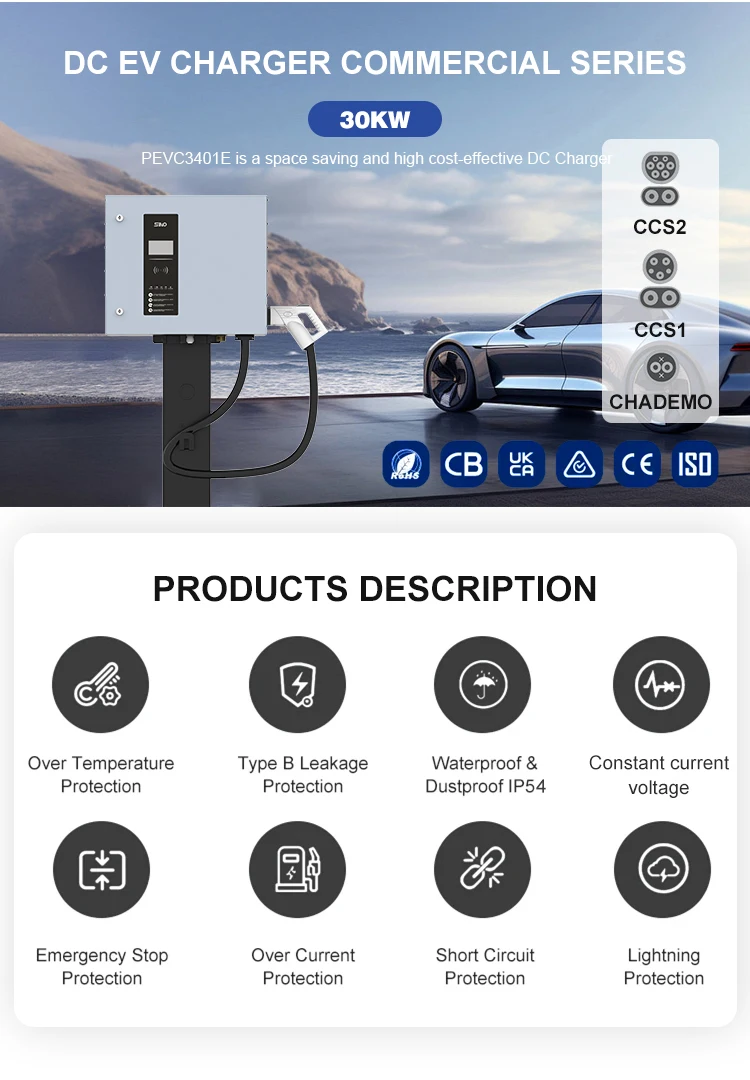 Commercial Fast Dc Charging Station New Energy Home Portable Dc Ev ...