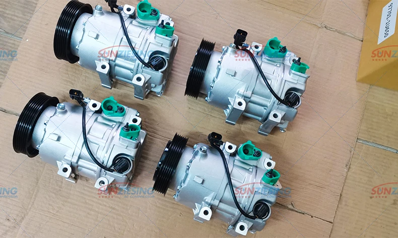 Ac Compressor for Hyundai SANTA FE 3.3L 2012-2017 977011U650 977011U600 ...