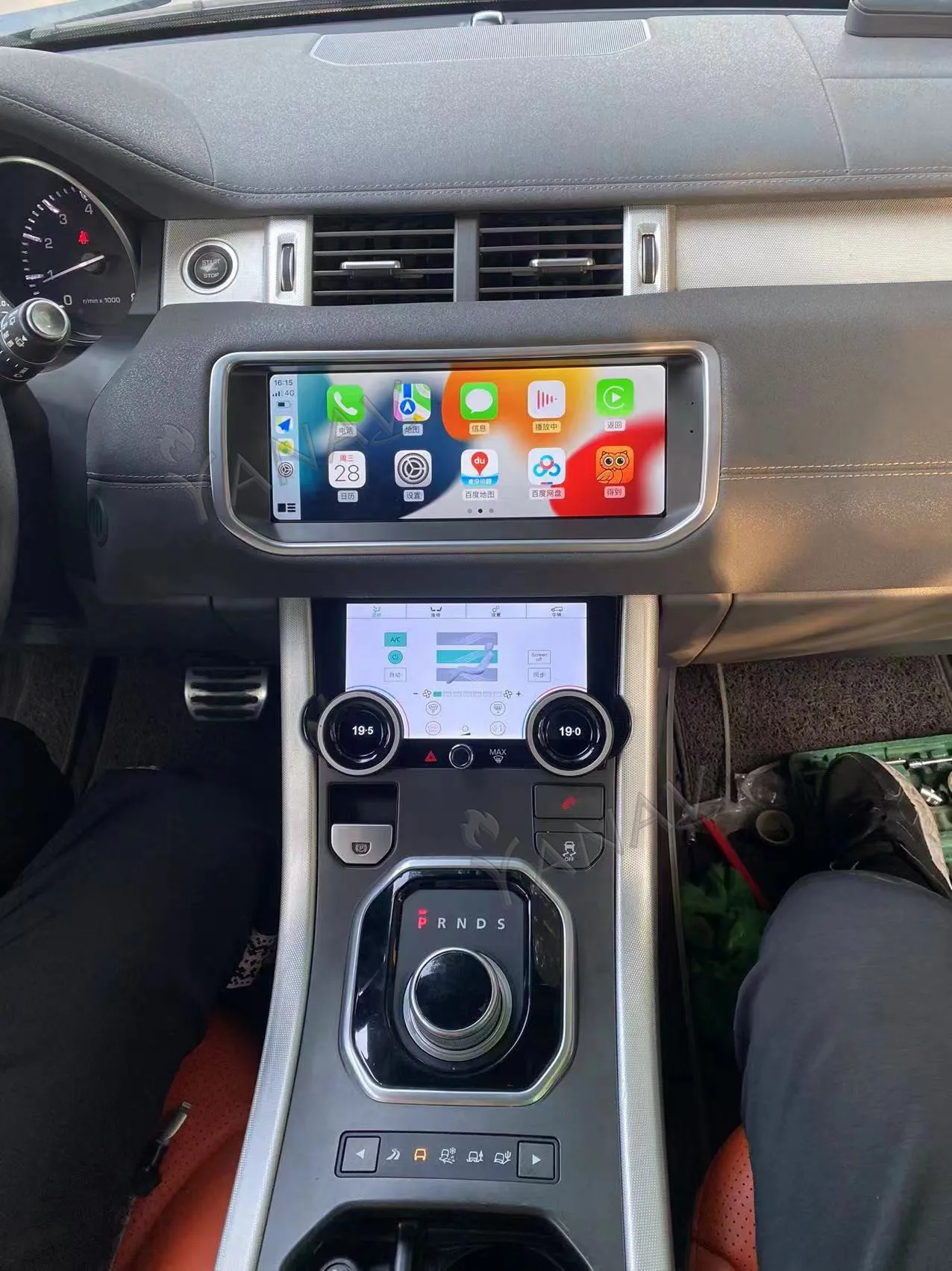 8 Core Touch Screen Android Car Radio For Land Rover Range Rover Evoque ...