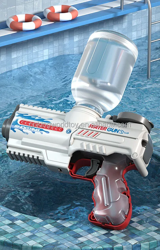Space Electric Pistol Water Gun With Large Capacity Electric Continuous ...