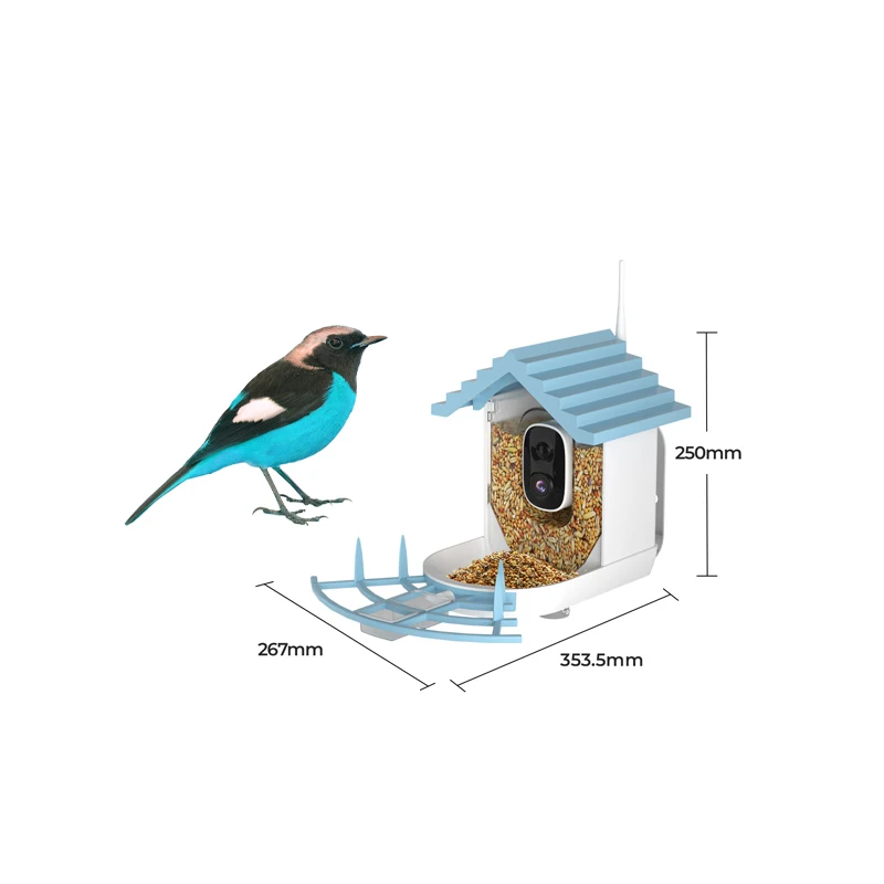 Hot Newest Customisable AI Recognised Smart Bird Feeder| Alibaba.com