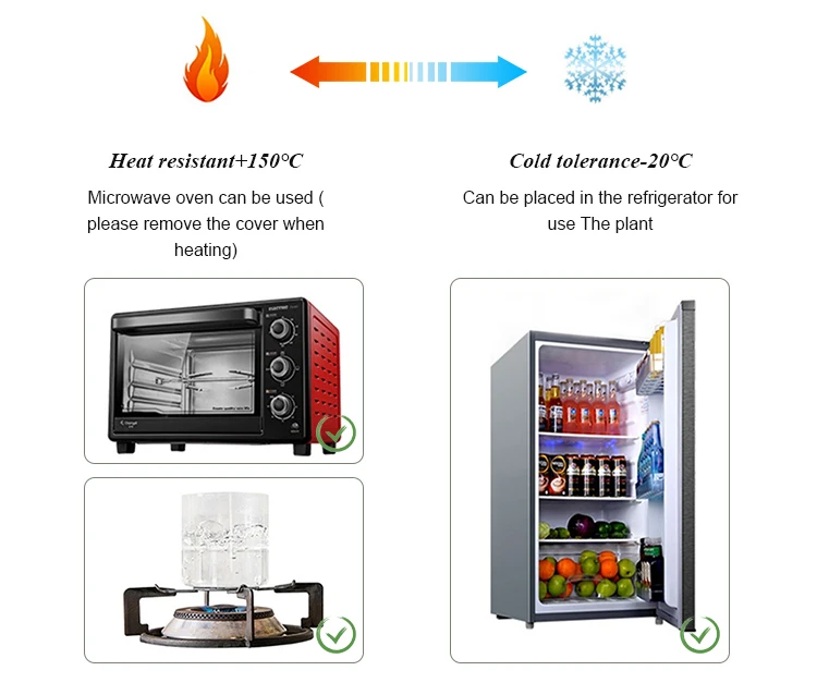 Heat Resistant Kitchen Containers - High Borosilicate Glass