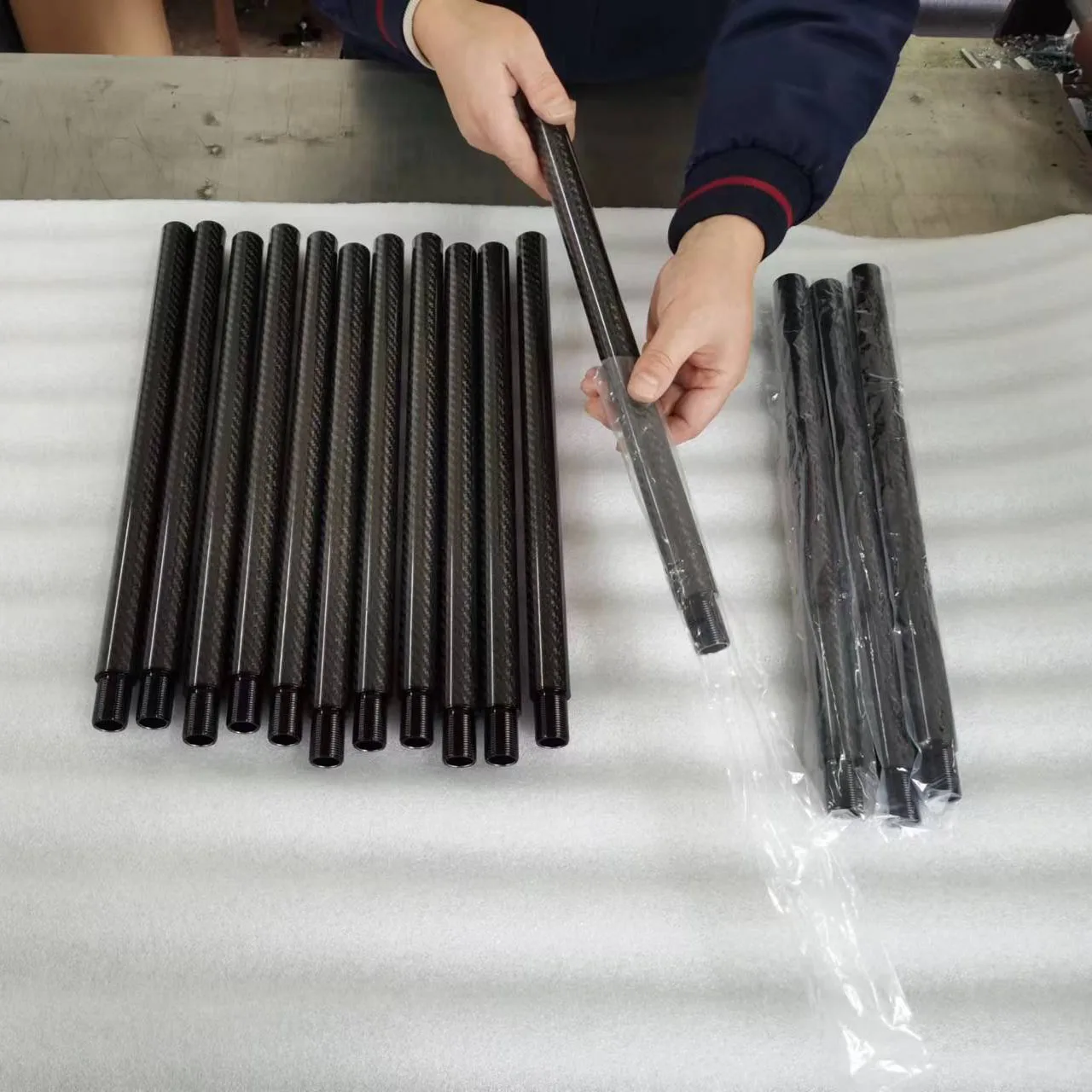 Oem Different Diameter Carbon Fiber Tubing 14mm 90mm 100mm 150mm 1500mm ...