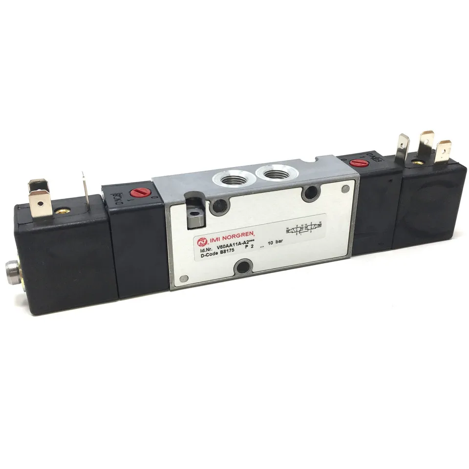 Original V51 Series Solenoid Actuated and pilot Operated Spool Valve ...