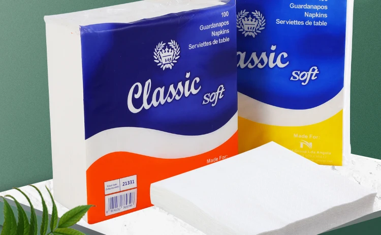 17 Gsm Customised Paper Table Tissue Napkins - Ultra Soft
