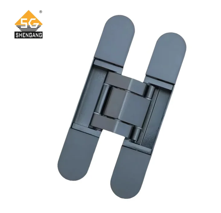 3D concealed Hidden aluminum door hinge italy invisible adjustable 180 ...