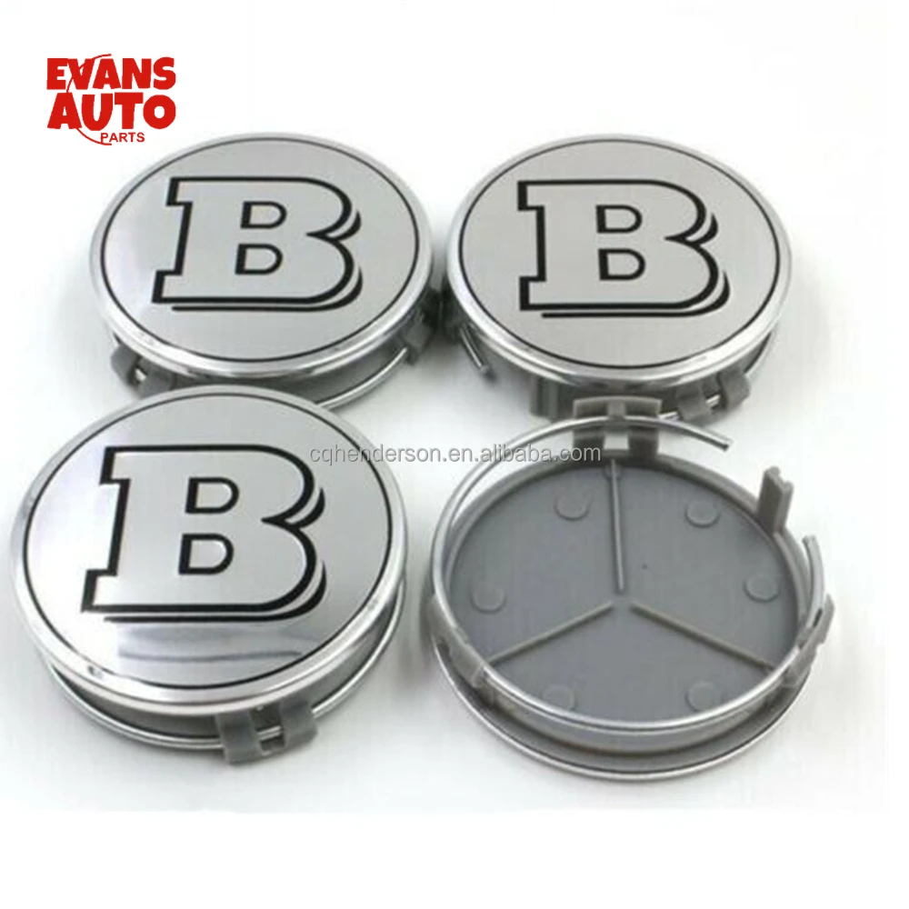 75mm Wheel Center Hub Cap Cover Wheel Hub Caps For Mercedes Benz Wheel ...
