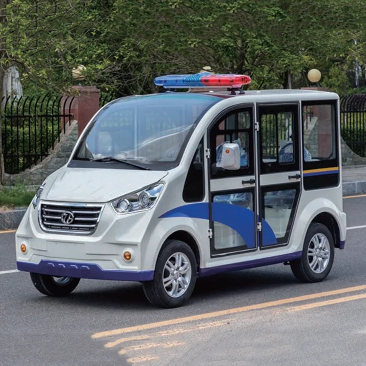 Patrol Electric Security Vehicle New Energy 8 Seater Cars Electric ...