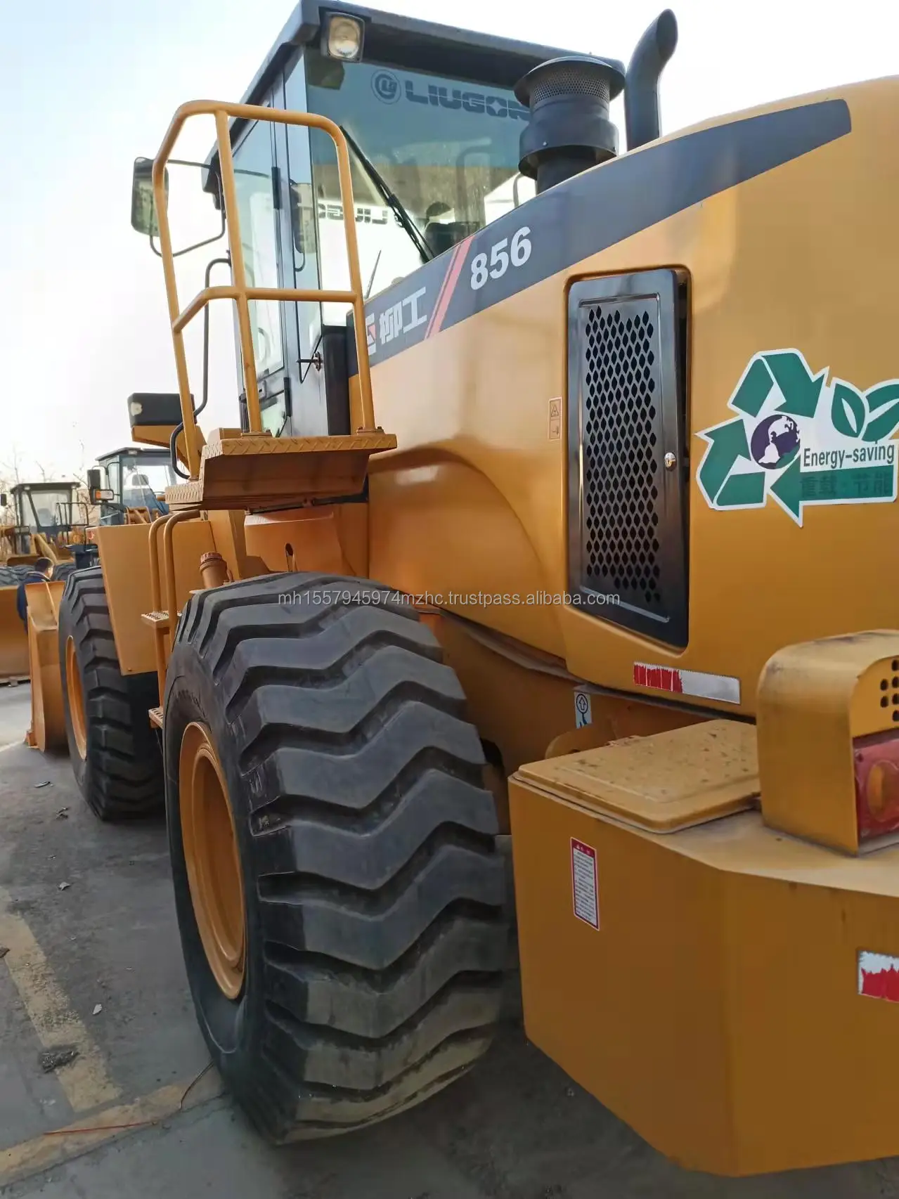 Liugong Clg856 Wheel Loader Price Unique Cylinder Long Power Engine ...