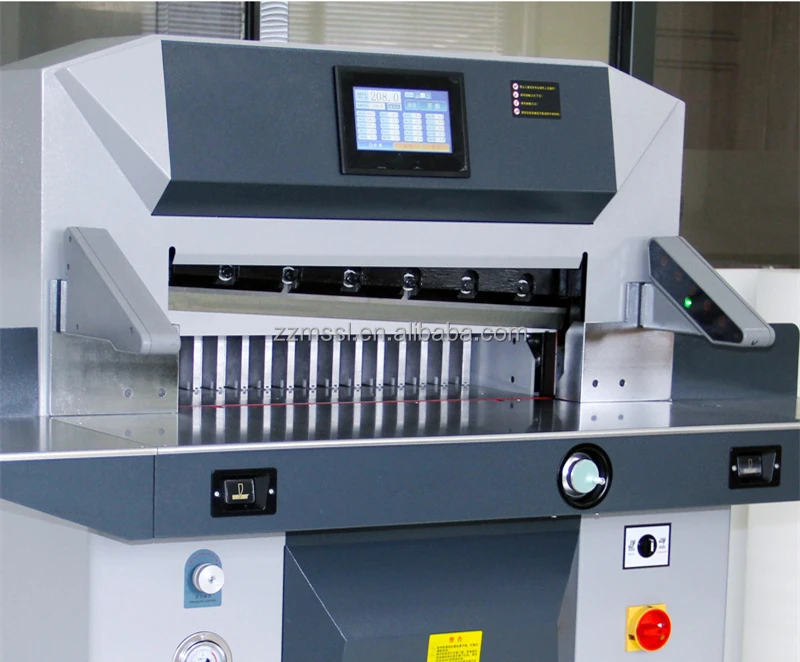 Miles 6710px High Precision Automatic Programing Hydraulic Paper Cutter ...