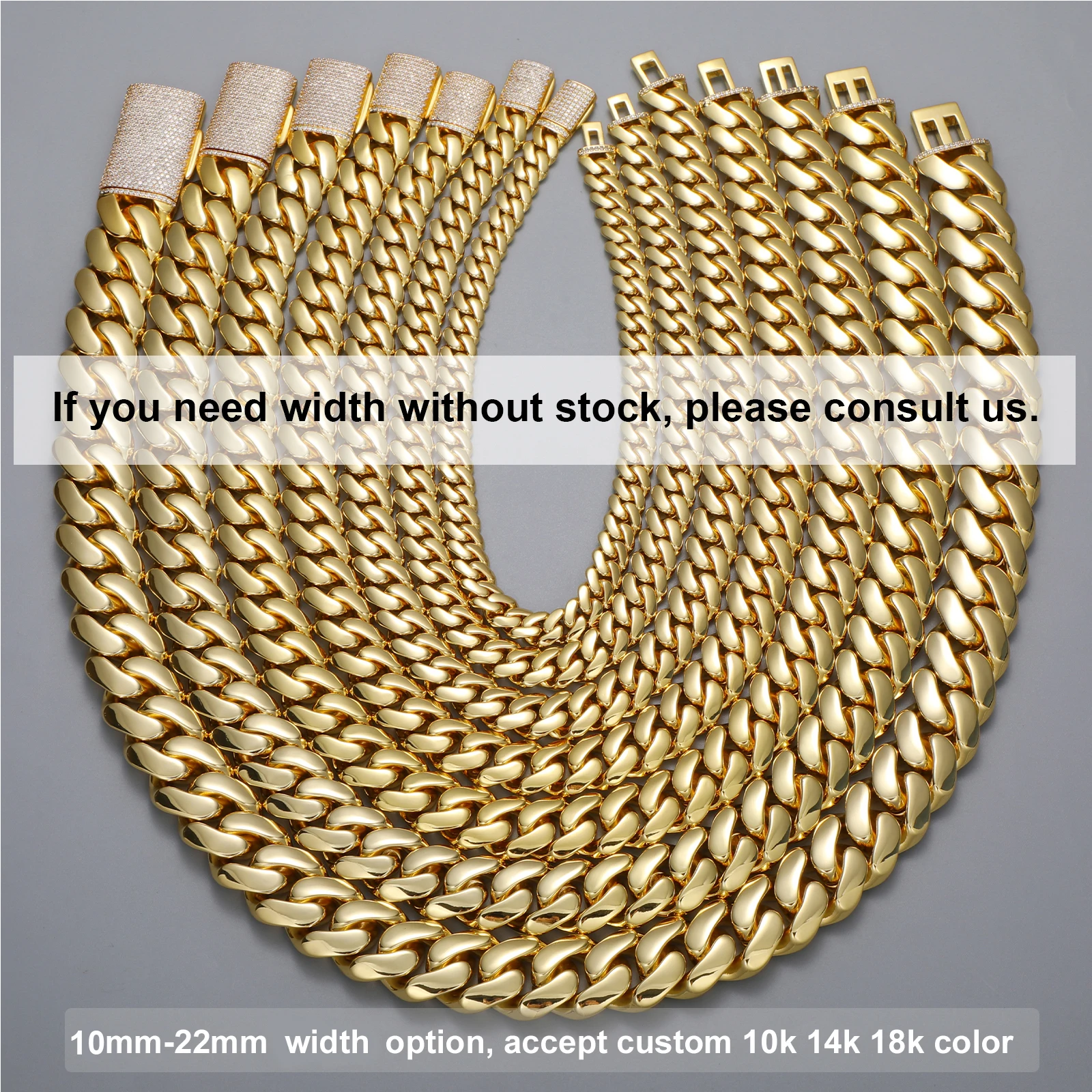 Cuban Link Chains - Stylish & Durable Fashion Jewelry