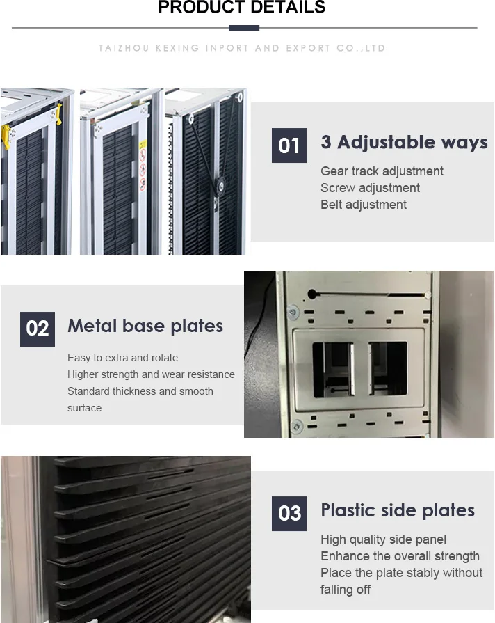 ESD Adjustable Rack - Ideal for PCB Storage & Organization