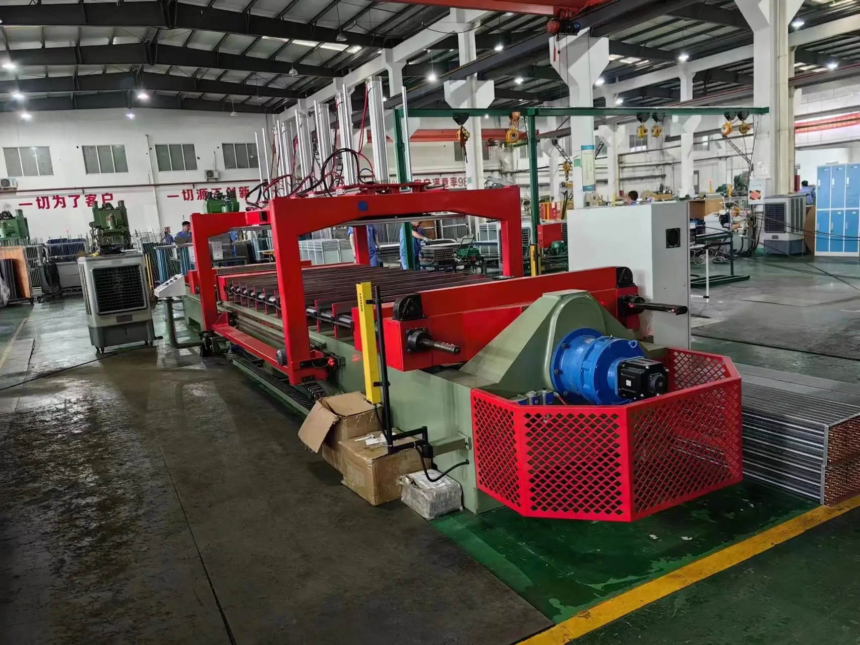 Cnc Type Heat Exchanger Horizontal Expander Machine - Buy Horizontal ...