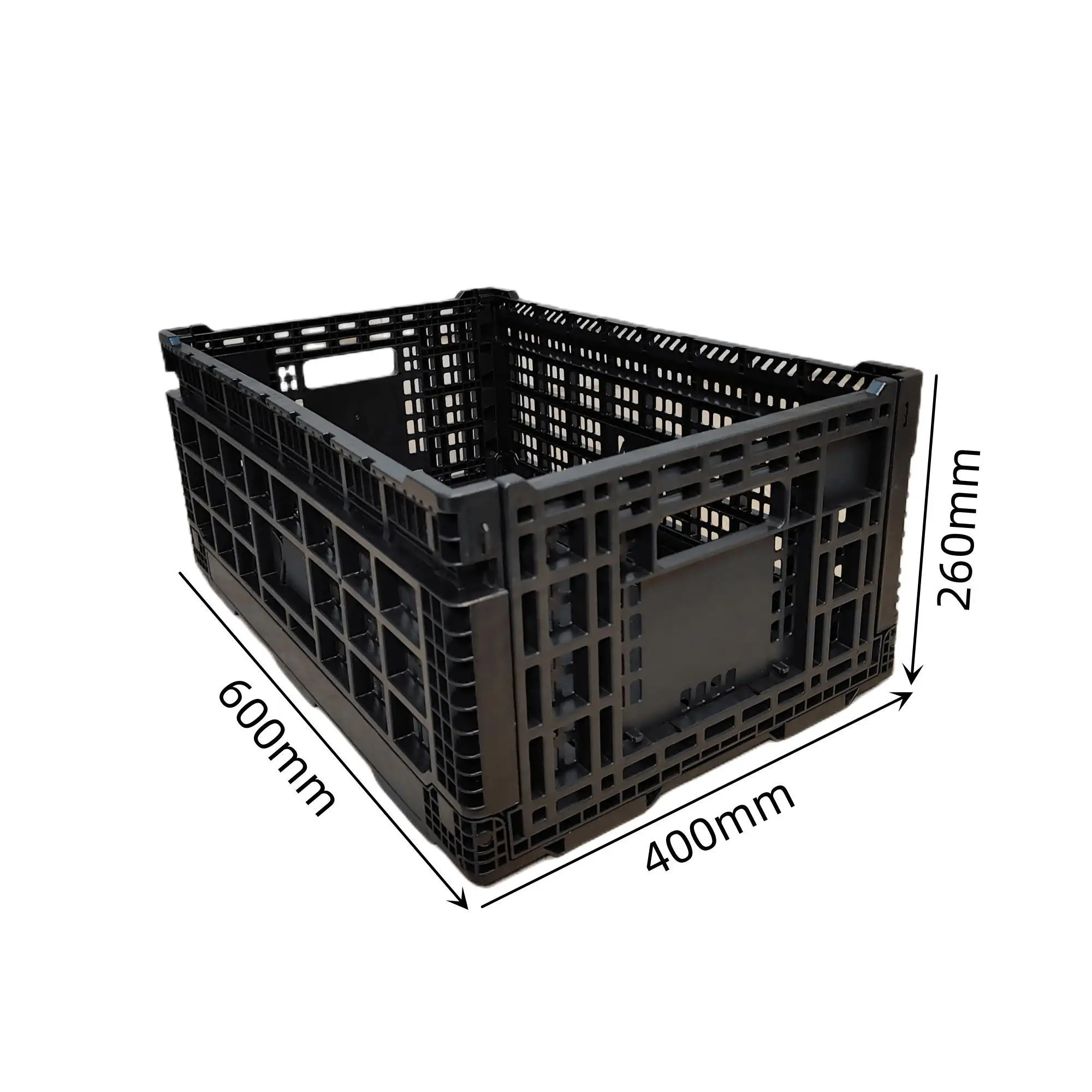 Join Plastic Crates Stackable Collapsible Folding Crate Moving Crate ...