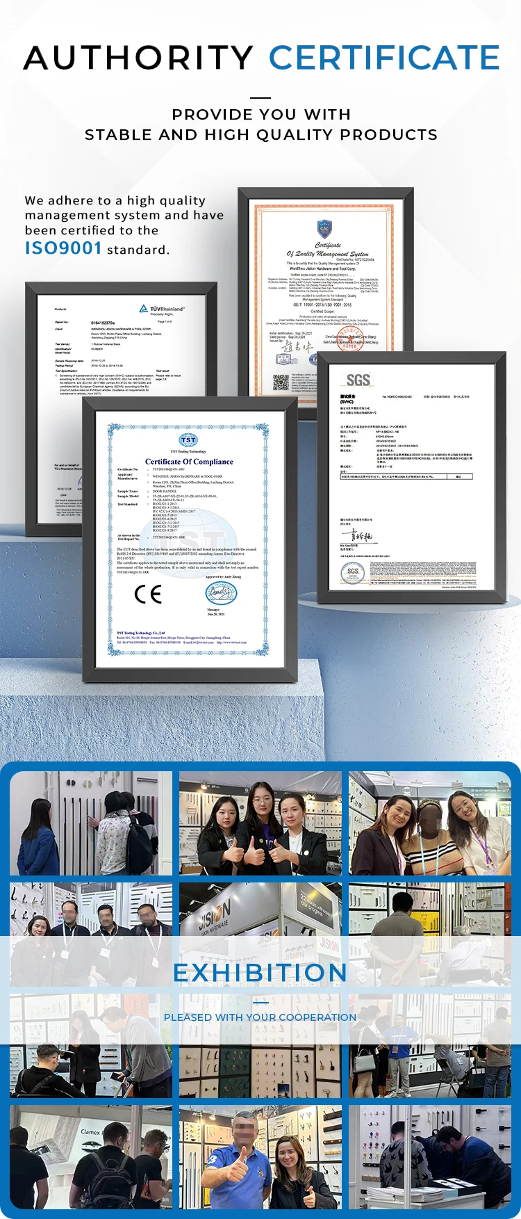 Jision Aluminium Profile Drawer Wardrobe Handles - Luxury