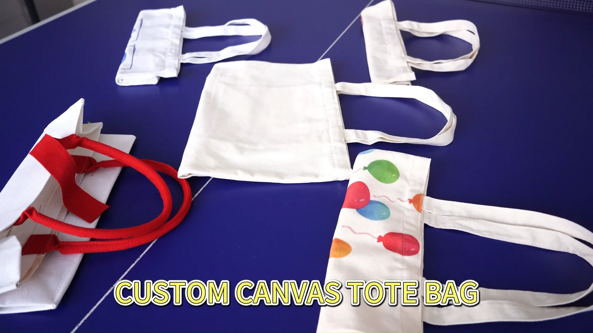 Colorful Printed Recycled Organic Small Cotton Canvas Women Tote ...