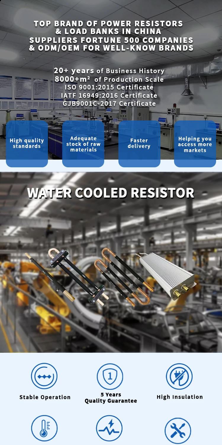 5kw Water Cooled Dump Load Resistor - Buy Aluminum Cased Resistor water ...