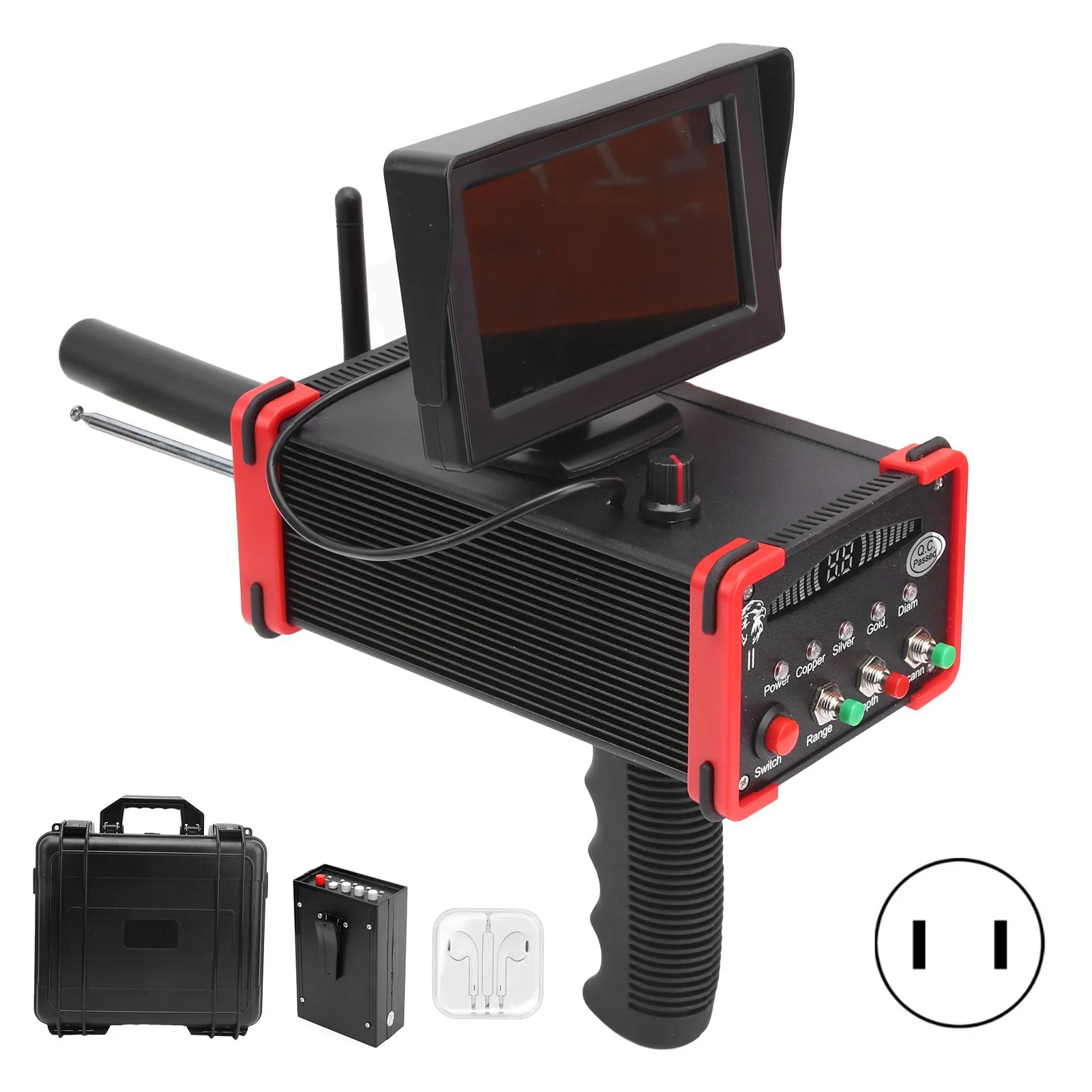 HAWKEYE GR-1000 3D Underground Metal Detector for Prospecting