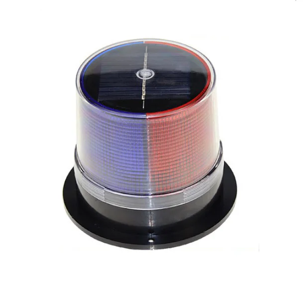 Vehicle Strobe Warning Light Emergency Led Flashing Magnetic Solar ...