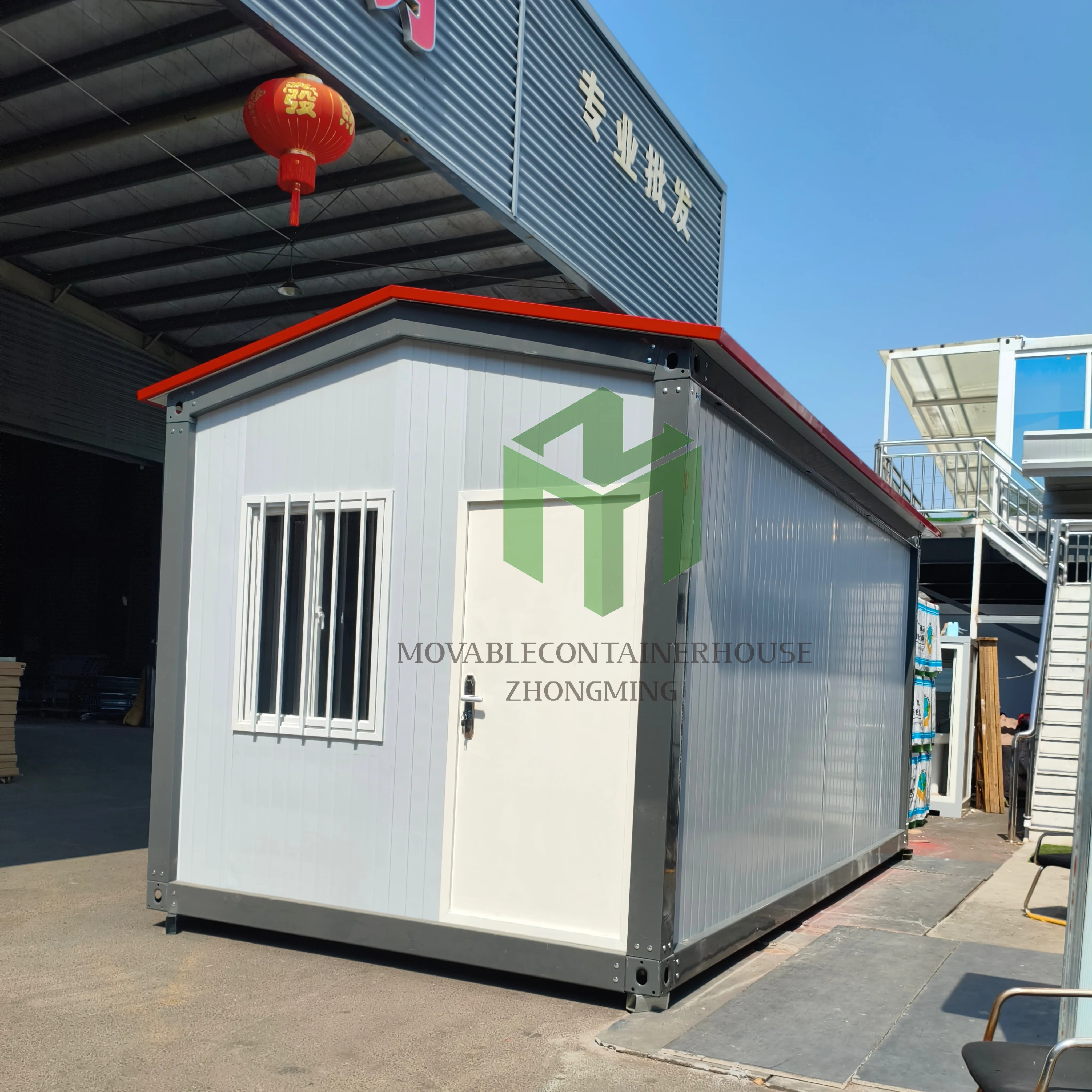 2025 Quick Assemble New Design Spire Triangular Apex Detachable Prefab ...