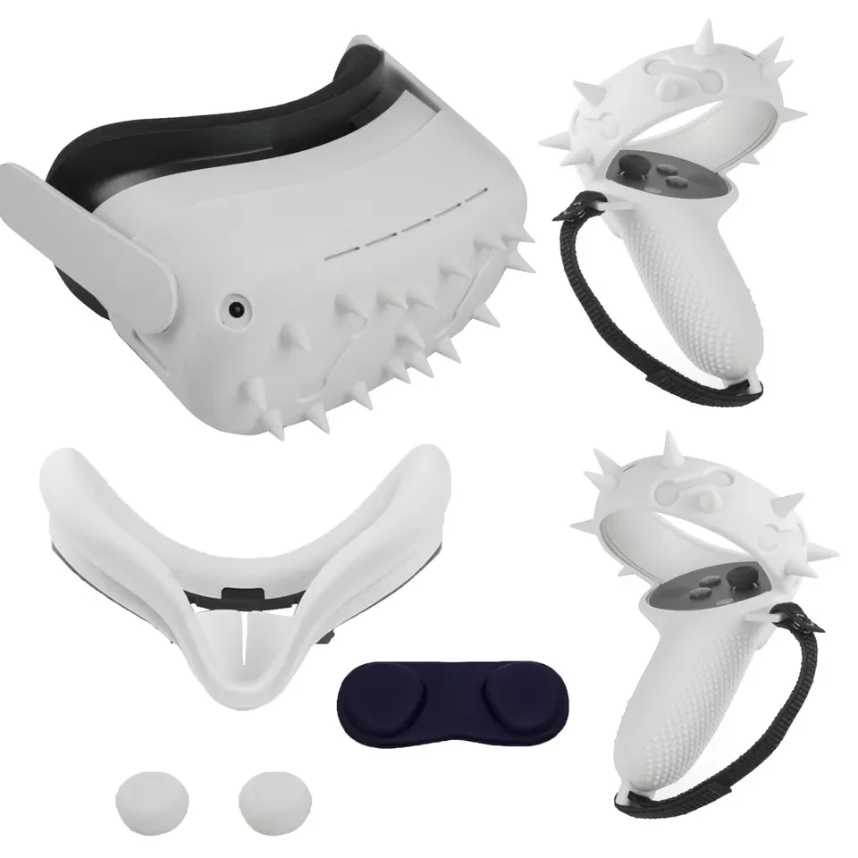 Popular Vr Accessories Protective Case Kit 6 In 1 Silicone Grip Cover ...