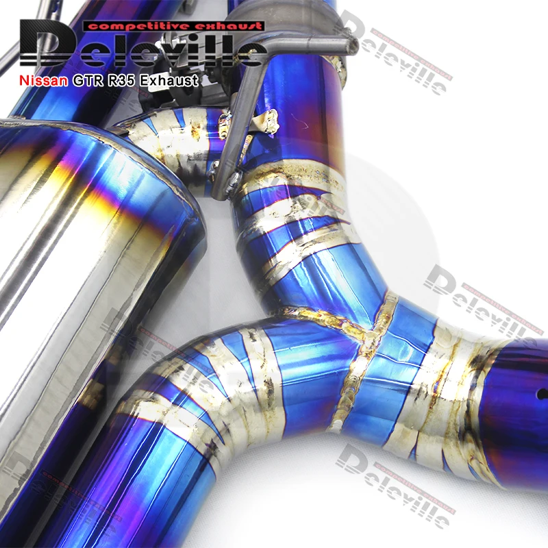 Custom Catback Exhaust for Nissan GTR/GT-R R35 2008-2023 Performance ...
