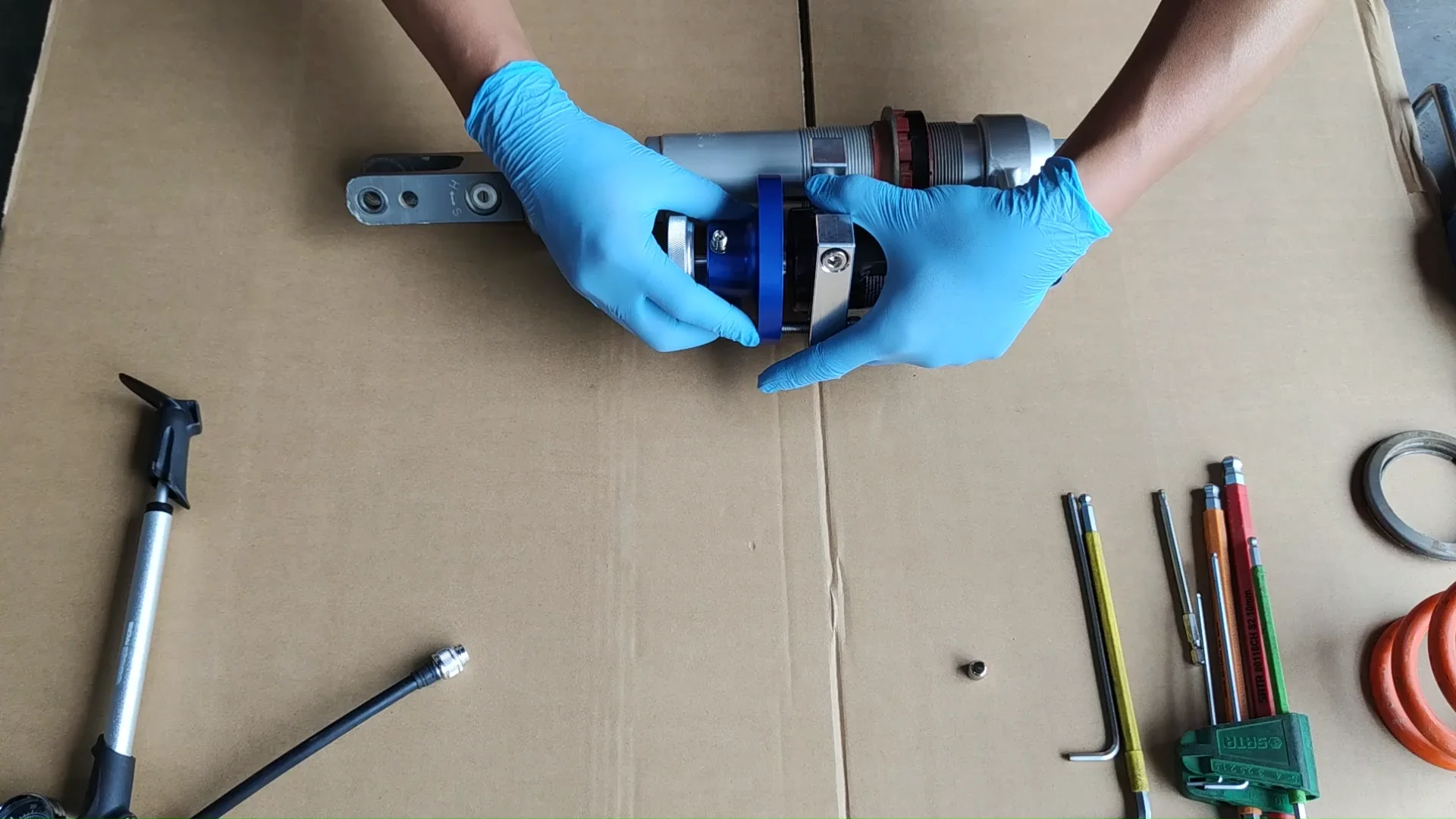 Otom Off-road Motorcycle Motocross Wp Suspension Shock Absorber ...