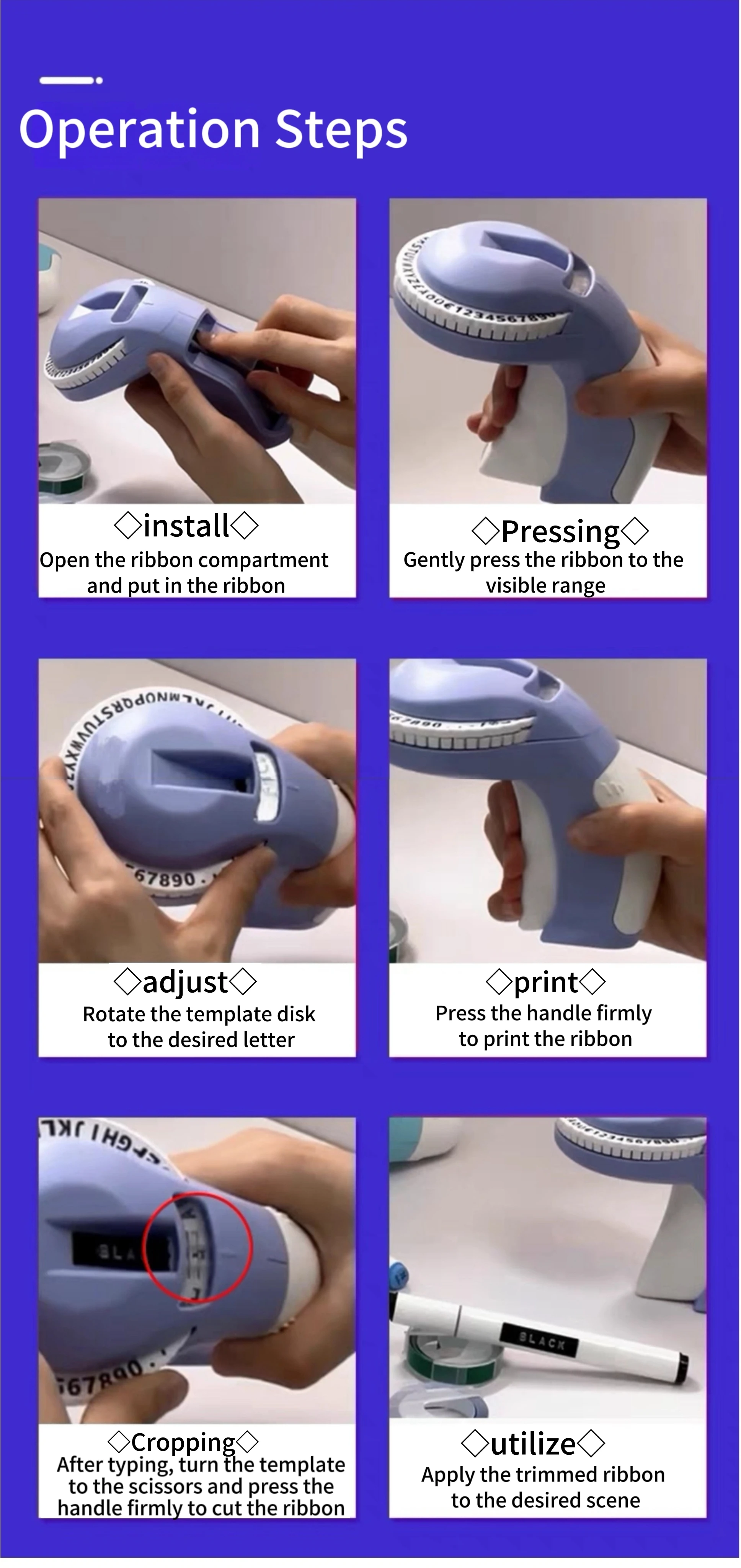 Coding Printing Manual Hammering Cutting Home Note Machine Typewriter ...