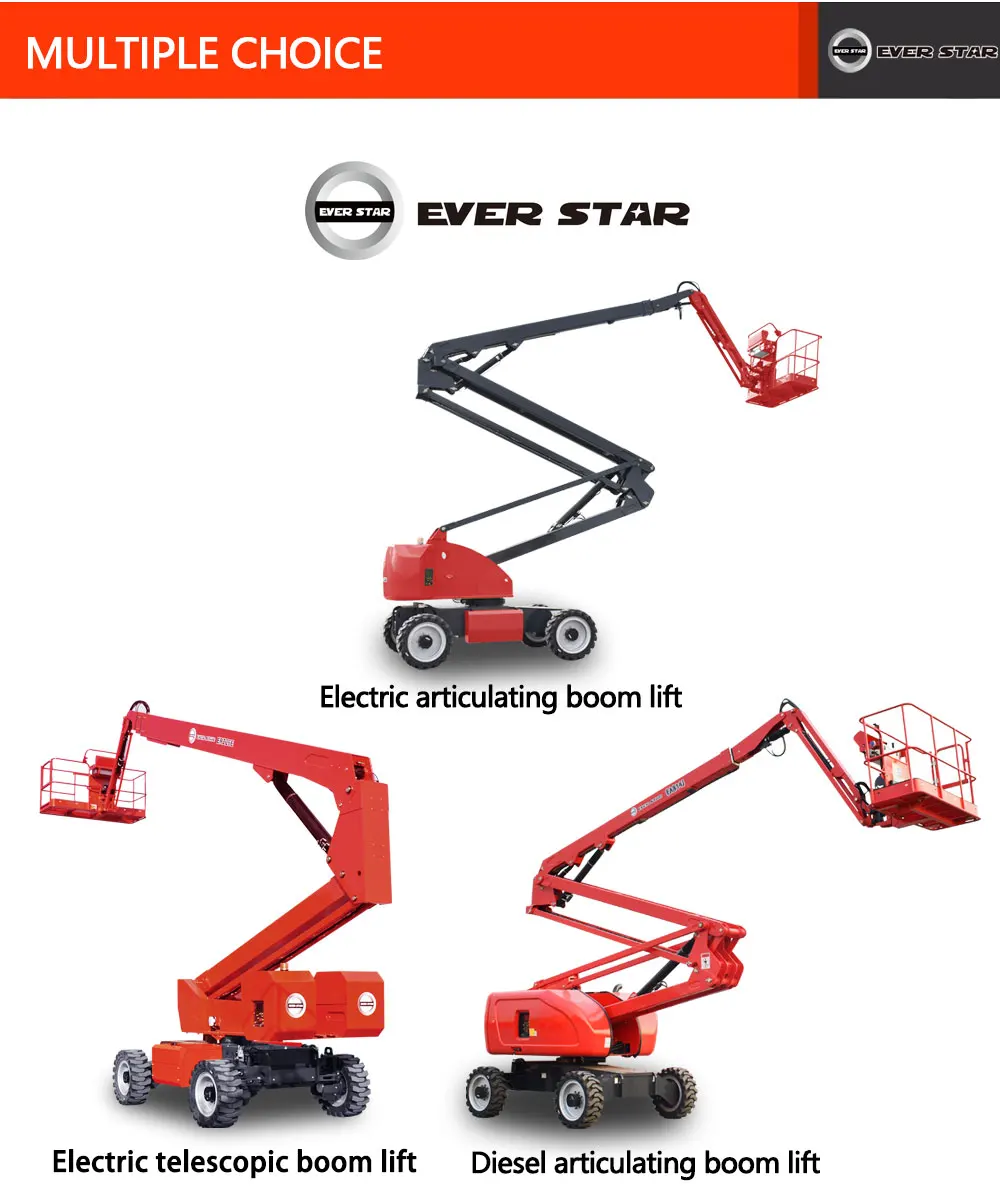 Fruit Picking Lift Trailer Mounted - Hydraulic Boom Lifter