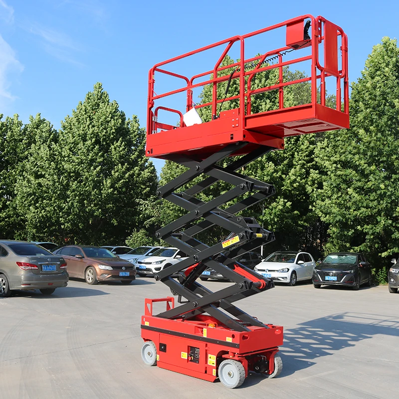 10m Electric Telescopic Mini Self-Propelled Scissor Lift New Vertical ...