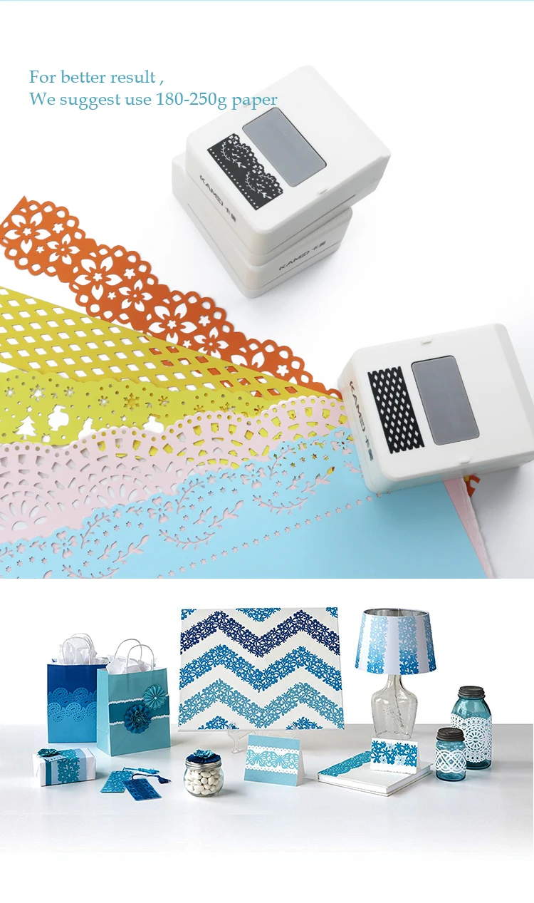 High Quality Pattern Paper Embossing Punch for DIY Crafts