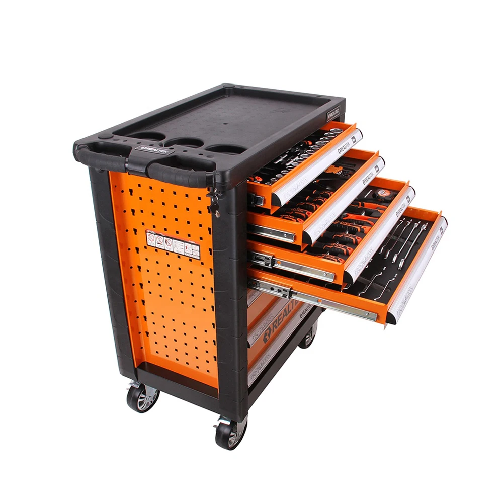 Realtek Plastic Tool Cart Professional Auto Repair Workshop Garage ...