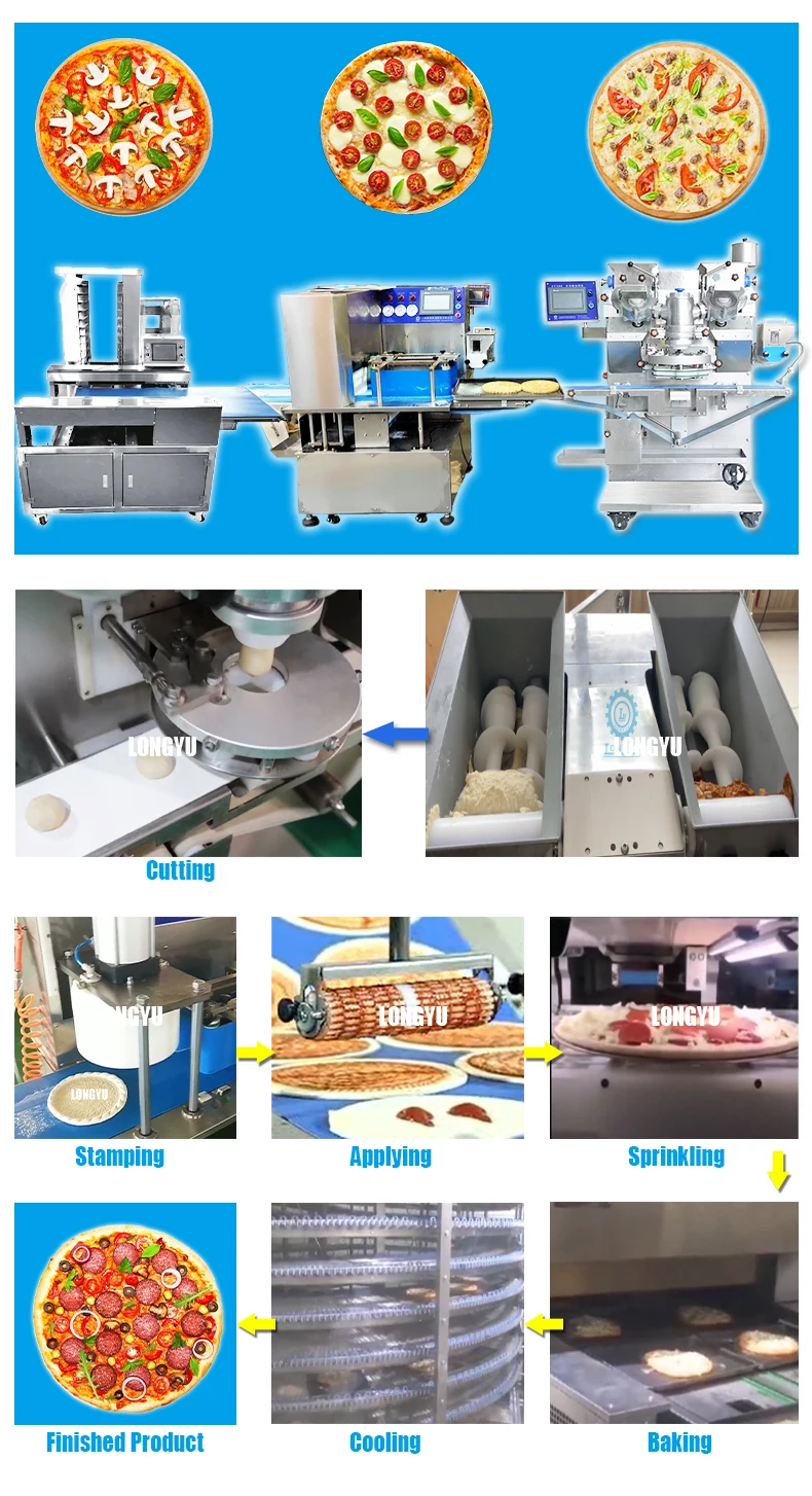 High-productivity Pizza Machine - Efficient & Reliable