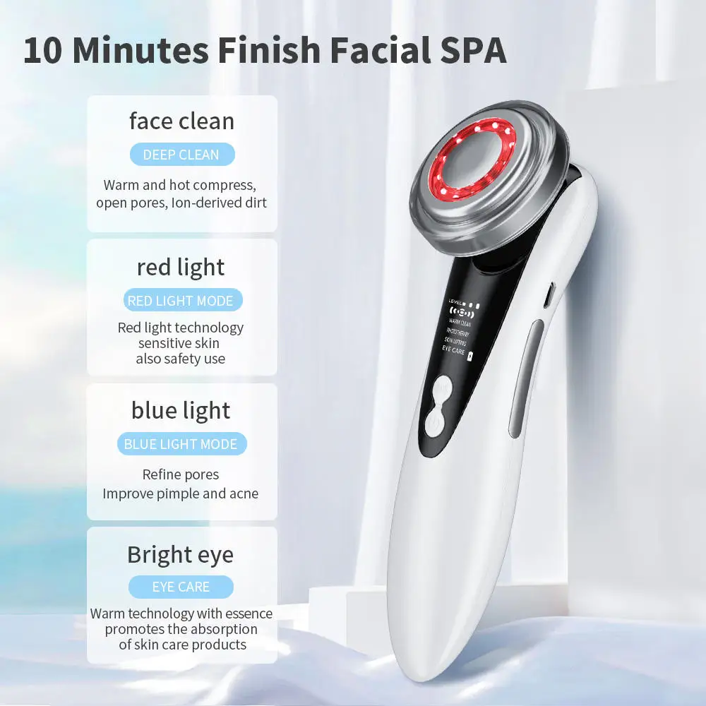 Beautifying Machine - Facial Massager with Galvanic Mini Microcurrent ...