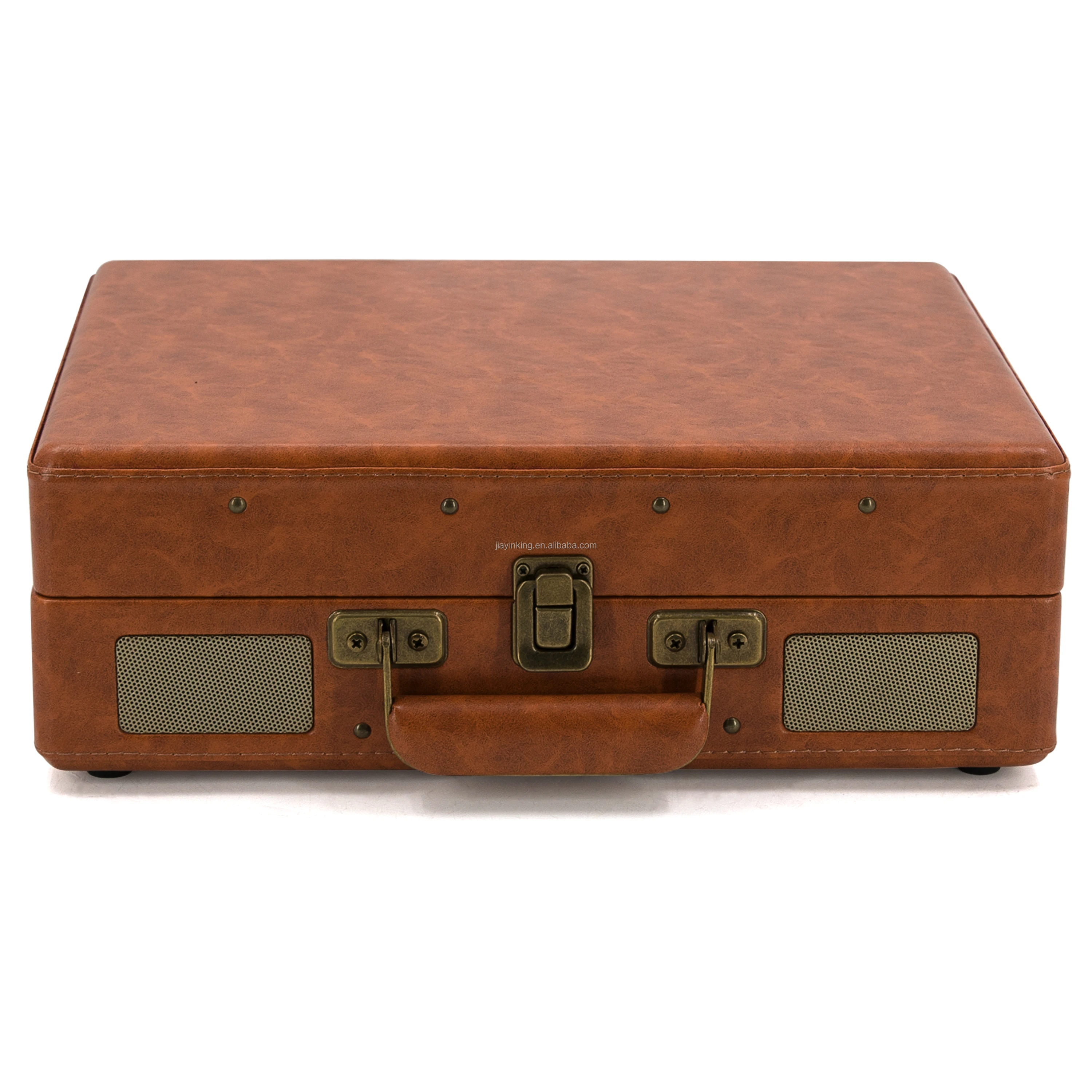 Portable Suitcase Vinyl Record Player - Wireless & Stylish