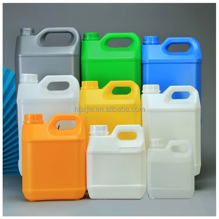 5L Plastic Jerry Can - Durable Chemical Liquid Container
