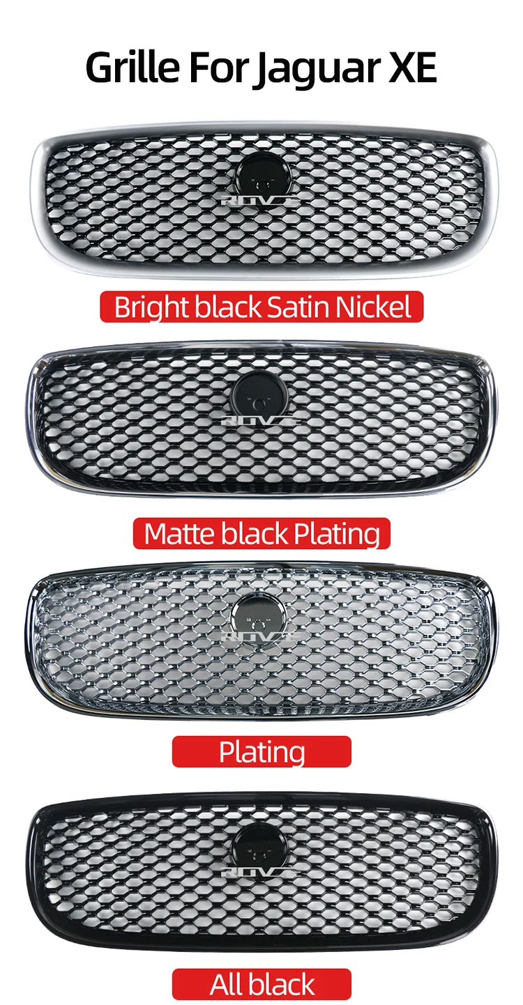 捷豹xe T4n5778 T4n5782 T4n10571 T4b5870 T4n8035 T4n12528的车身套件前保险杠格栅支架 ...