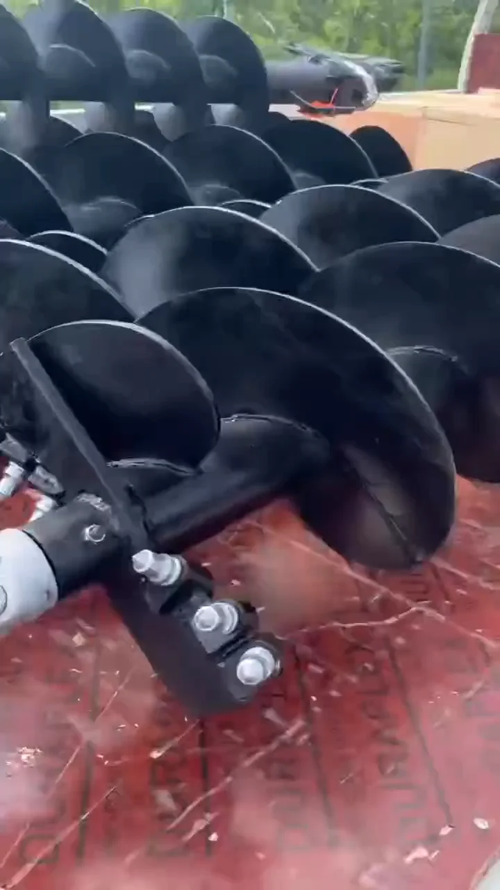 Oem Cfa Continuous Flight Auger With Rock Head For Pile Foundation ...