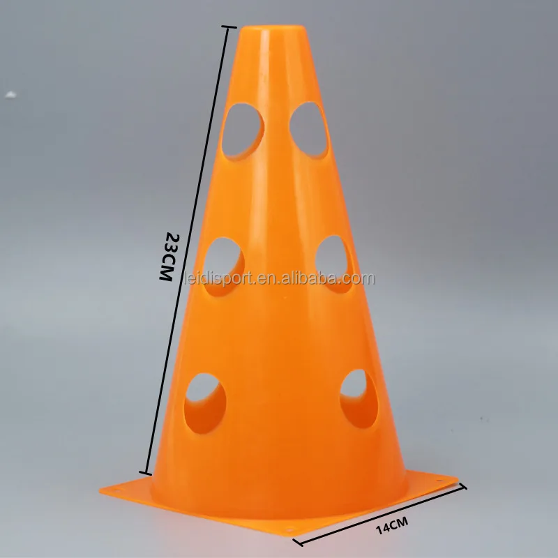 23CM Soccer Cones - Durable Training Obstacles for Practice