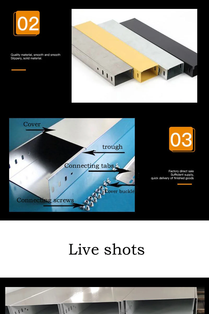 Factory Price Perforated Cable Tray Trunking made in china| Alibaba.com