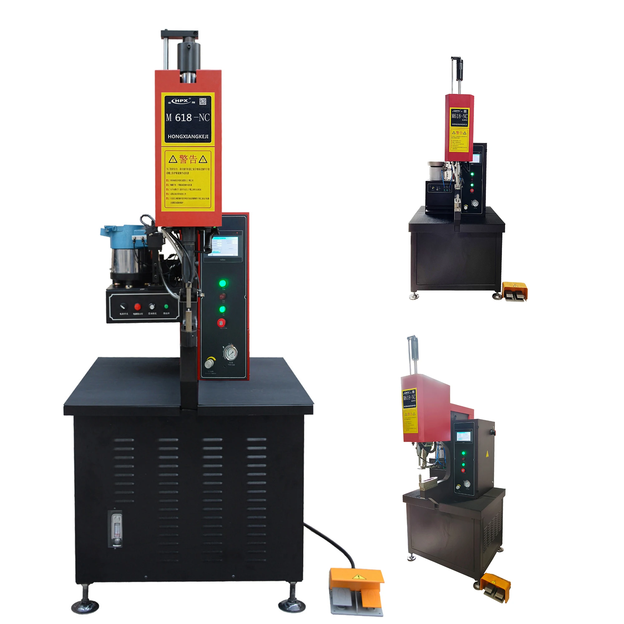 8 Ton Pem Auto Feed Fastener Insertion Clinching Machine Rivet Press ...