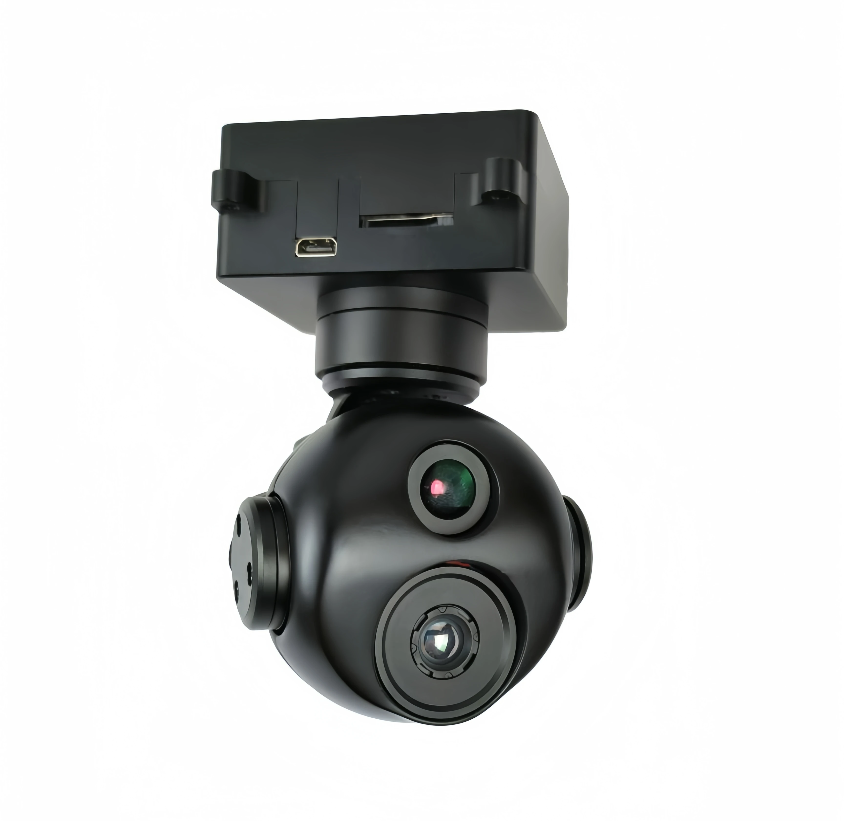 Super Lightweight 200g Fixed Focus Eo Camera+ 7mm Lens 256x192 Ir ...