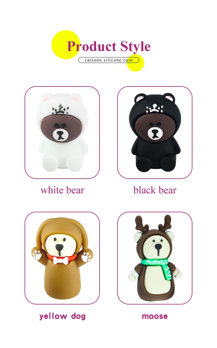 Animals Nipper Protective Cover Sleeve for Nail Cuticle Scissors Dead ...