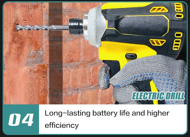 Cordless Electric Power Drills Hand Held Portable Screwdriver Cordless ...