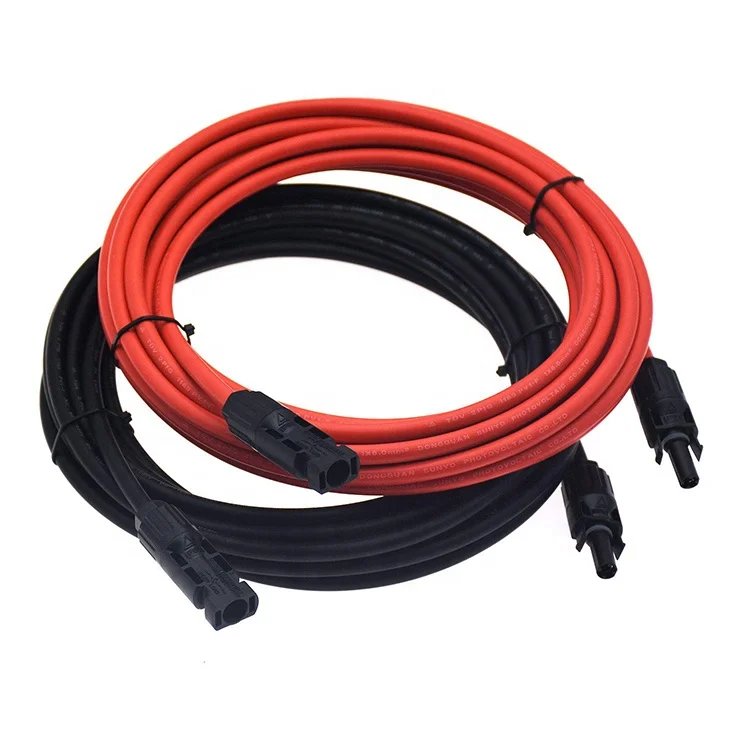 10ft Solar Extension Cable With Female And Male Connector 10awg Solar ...